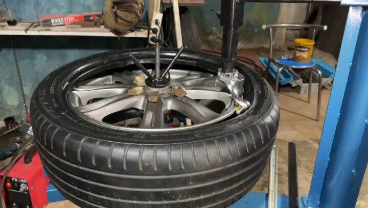 Alat Buka pasang ban motor dan mobil manual tyre changer | Lazada Indonesia
