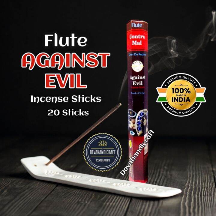 Flute AGAINST EVIL Incense Sticks 20 sticks | Lazada PH