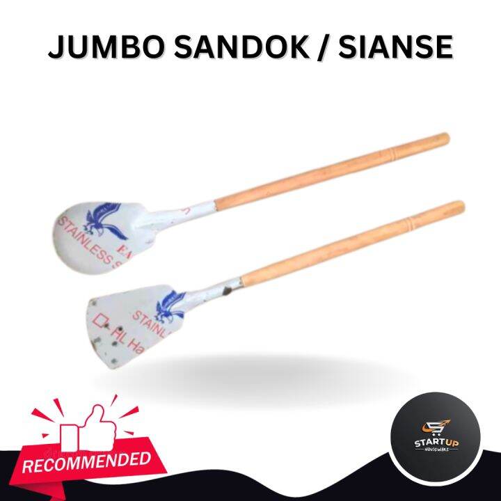 Big Wooden Handle Sandok and Sianse Big Size for all occasions | Lazada PH