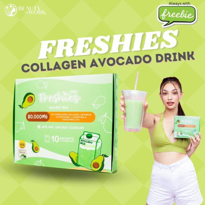 Freshies Avocado Milk Collagen Drink | Lazada PH