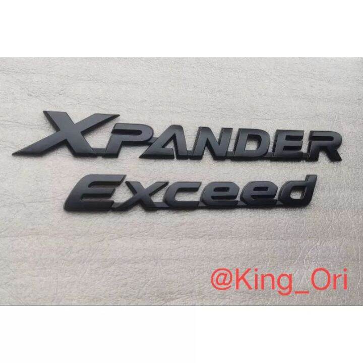 Logo Emblem Xpander Exceed Xpander Cross Full Black | Lazada Indonesia