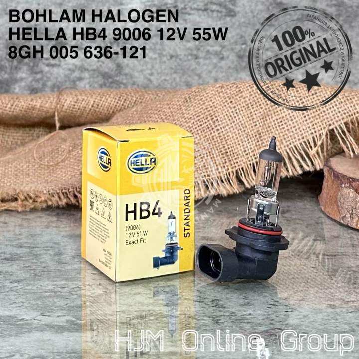 BOHLAM LAMPU HALOGEN HB4 12V 51W HELLA ORIGINAL | Lazada Indonesia