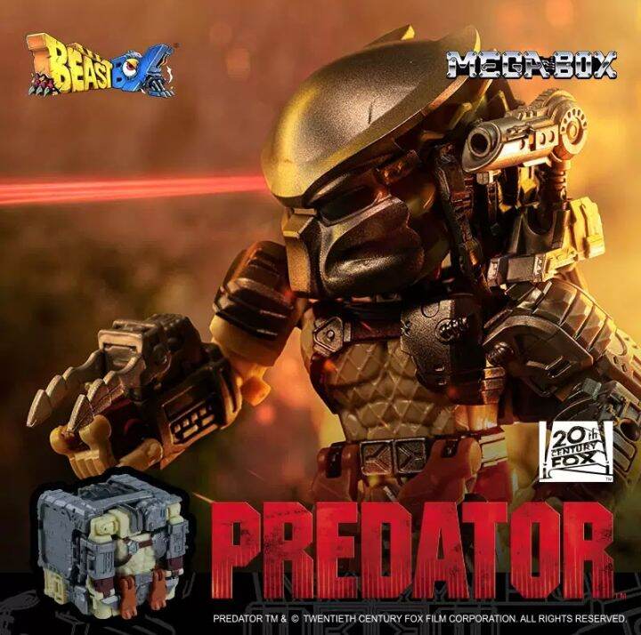 52TOYS MEGABOX MB-11 PREDATOR THE ALIEN BEASTBOX TRANSFORMER CUBE | Lazada