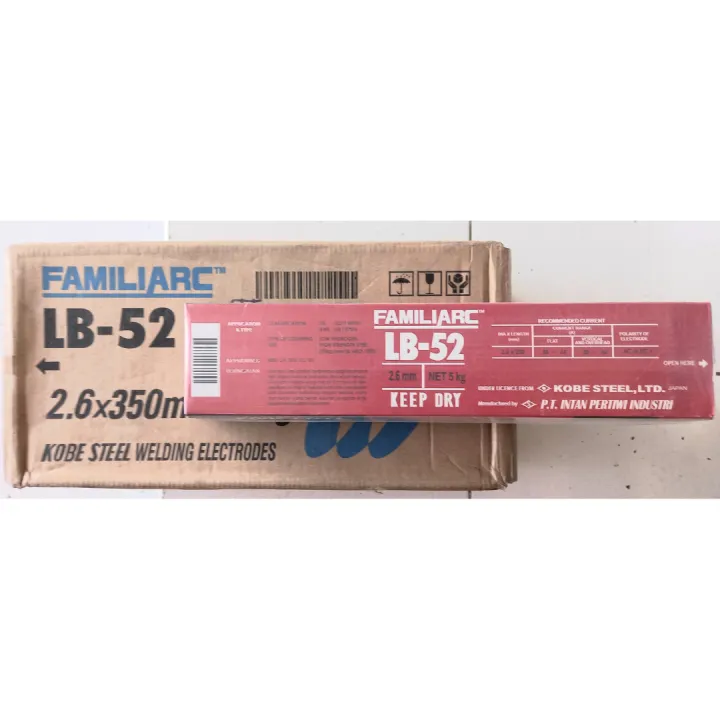 Kawat Las LB-52 2.6mm 5kg Welding Electrodes | Lazada Indonesia