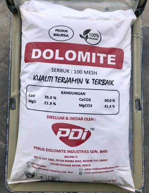 DOLOMITE PDI 50KG ORIGINAL | Lazada