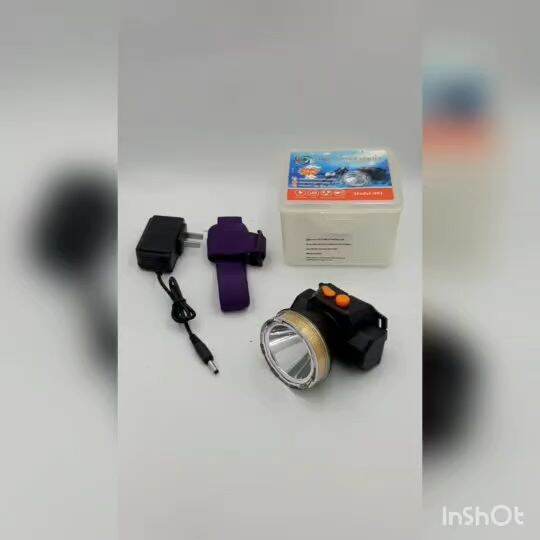 "ไฟฉายคาดหัว LED VJP-401 แสงขาว ไฟ LED 30W แบตเตอรี่ในตัวความจุ 2200 mAh ปรับทิศทางขึ้นลงได้ 90 ...