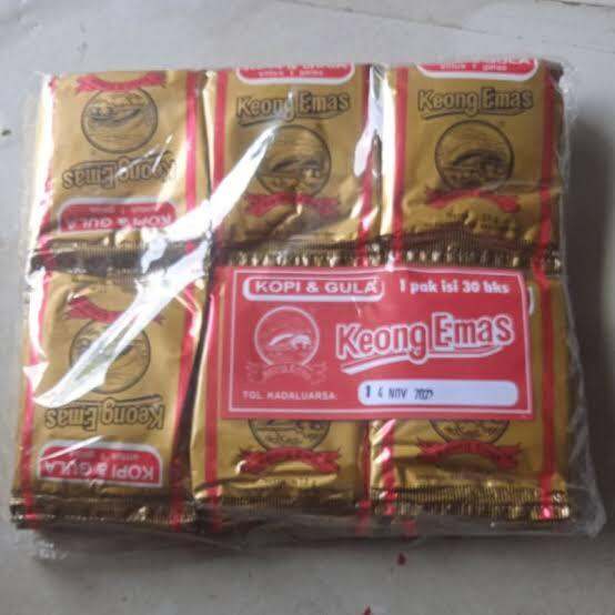kopi keong mas 30 sashet | Lazada Indonesia