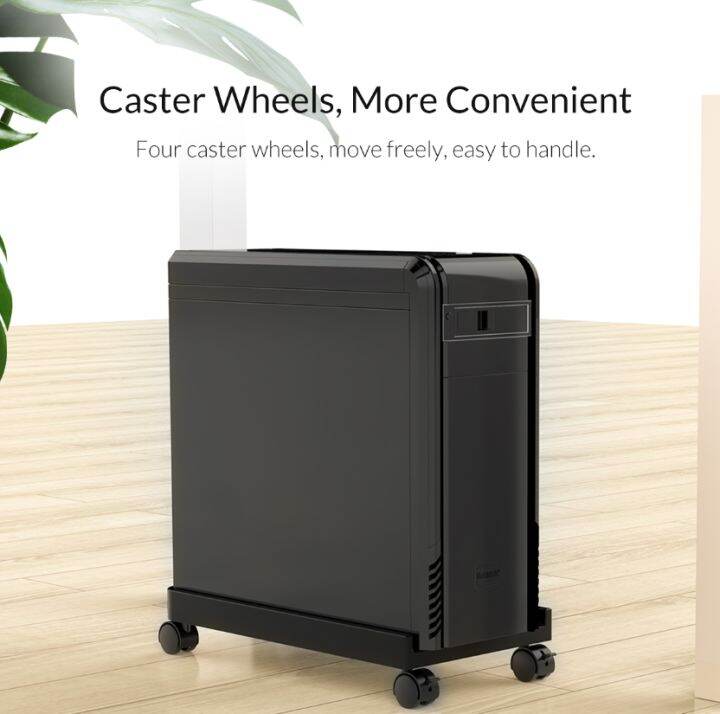 ORICO Mobile Computer Towers Stand CPU Rolling Holder Desktop Bracket ...