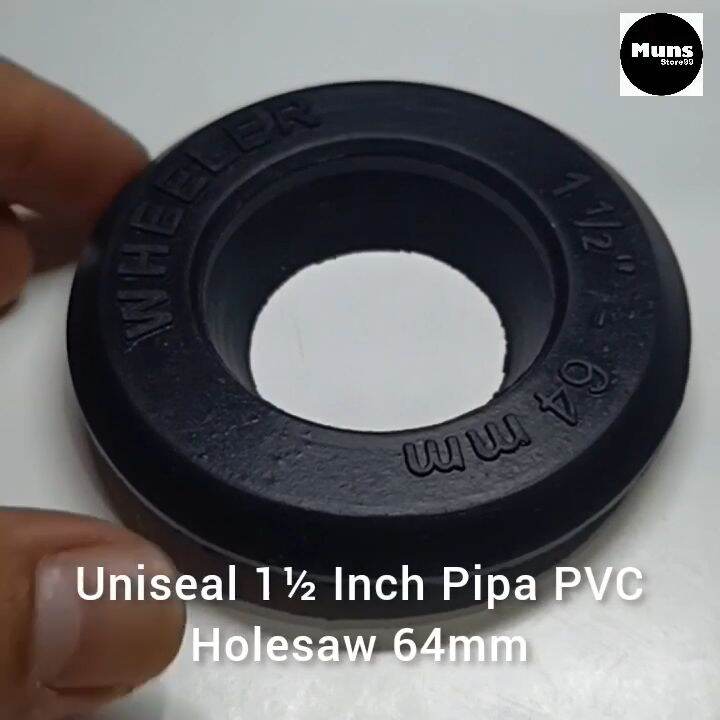Uniseal Unisil Pipa PVC 1.5 Inch Sistem Aquaponik dan Hidroponik ...