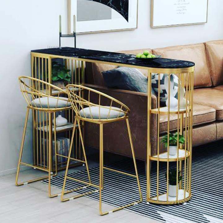 Meja mini bar / set meja kursi bar / mini bar minimalis / meja kursi ...