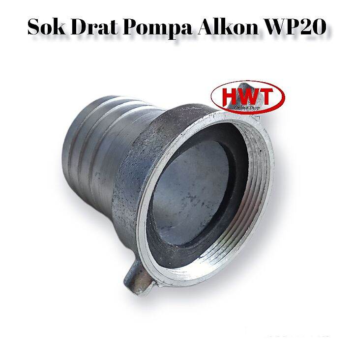 Socket Sok Drat Mesin Pompa Air Alkon Waterpump 2" x 2 Inchi Aluminium | Lazada Indonesia