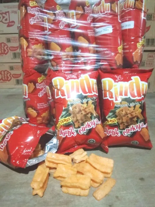 Krupuk Udang Rindu | Snack Rindu | Ciki Rindu | JAJANAN JADUL Enak ...