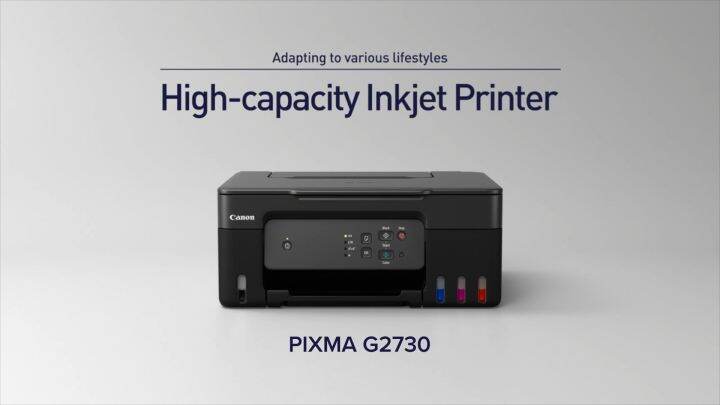 Canon PIXMA G2730 Multifunction Refillable Ink Tank Printer with Low ...