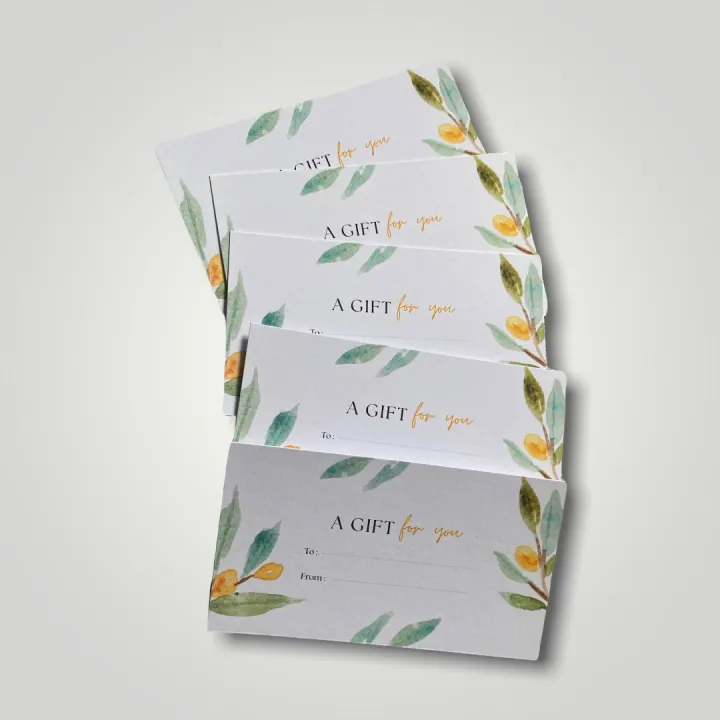 Gift Name card - Set of 5 | Lazada PH