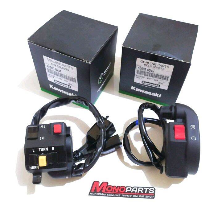 Saklar Holder Kiri Kanan Ninja 150 RR Dijamin Asli Original Kawasaki ...