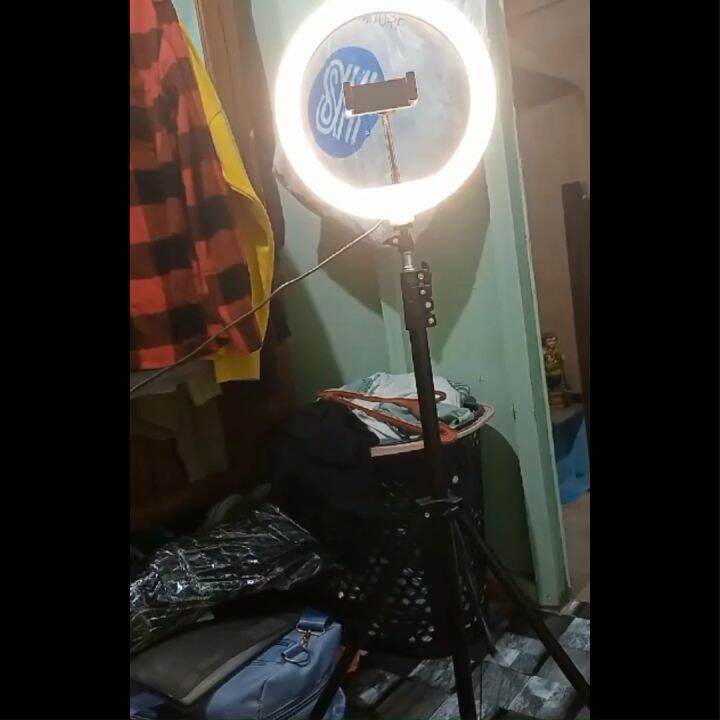 LED Selfie Ring Light With Stand And Phone Holer Set Dimmable LED Ring ...