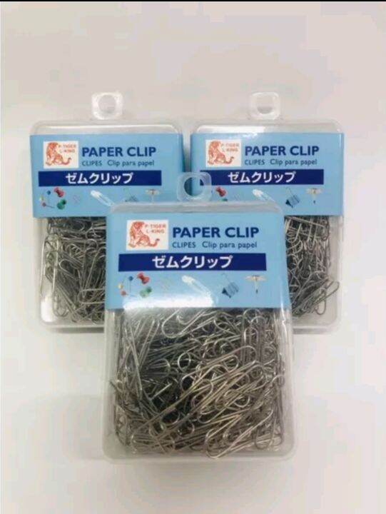 คลิปหนีบกระดาษ no.28mm. คลิปโลหะหนีบกระดาษ PAPER CLIP 250 ชิ้น | Lazada ...