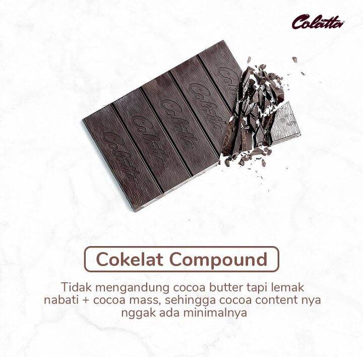 COLATTA DARK COMPOUND 1 KG | Lazada Indonesia