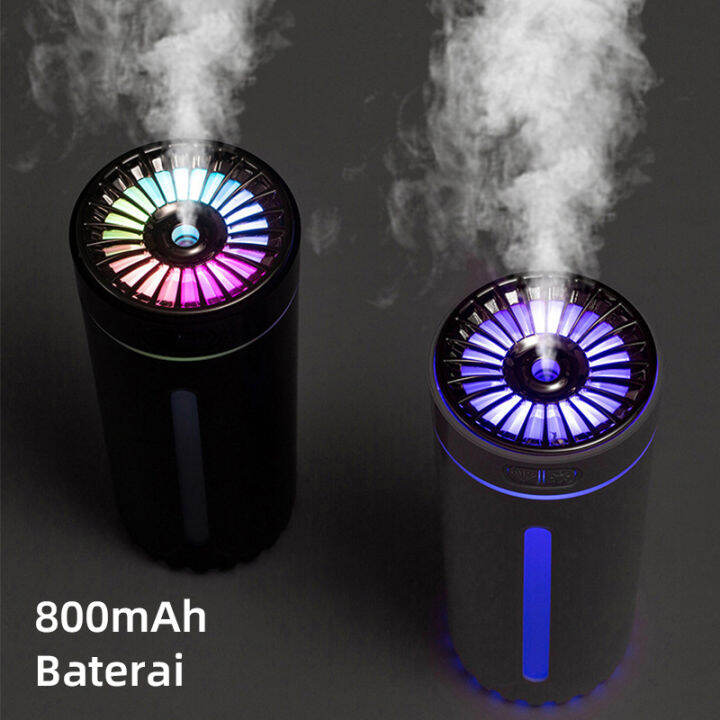 Aromaterapi Humidifier Rechargeable Mini Compact Mobil Desktop senyap ...