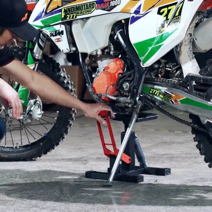 Local Ship Universal Hydraulic Racing Motorcycle Repair Lift Stand ...