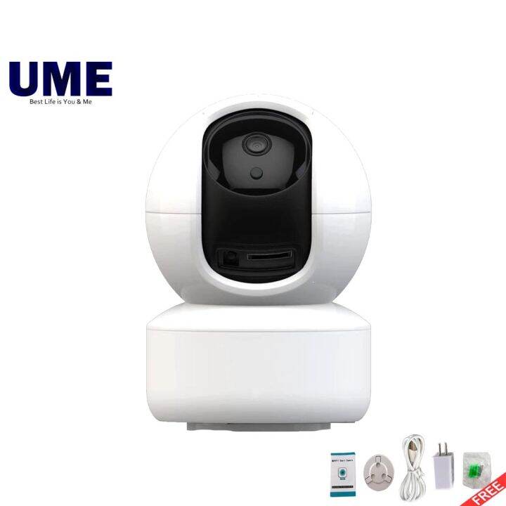 UME 3MP Home Wi-Fi Wireless Smart Security Surveillance IP Camera with ...