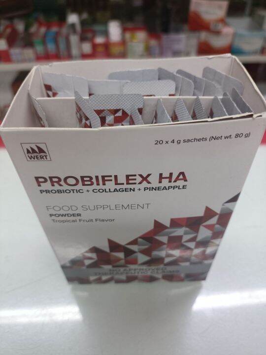 Probiflex HA 4g pr sachets 20pcs | Lazada PH