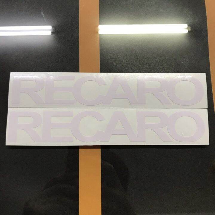 RECARO Stickers For Car Cutting Stickers (One Set 2Pcs) | Lazada