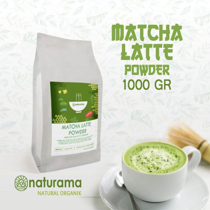 Matcha Latte Powder - Naturama Bubuk Matcha dengan Non Dairy Creamer ...