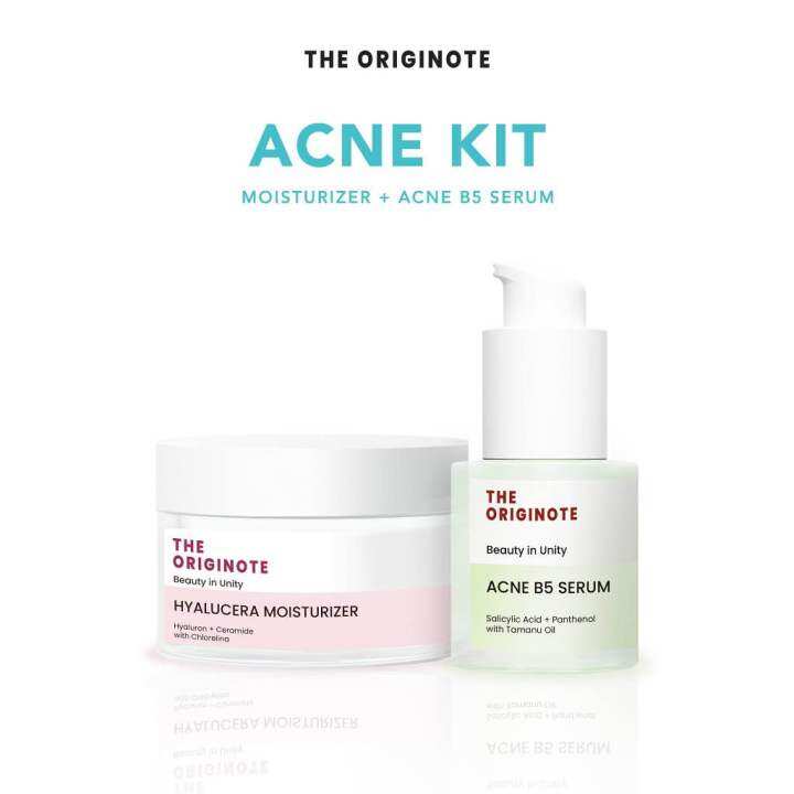 [Ready Stock] SPECIAL BUNDLE 2in1 The Originote ACNE Kit - Moisturizer ...