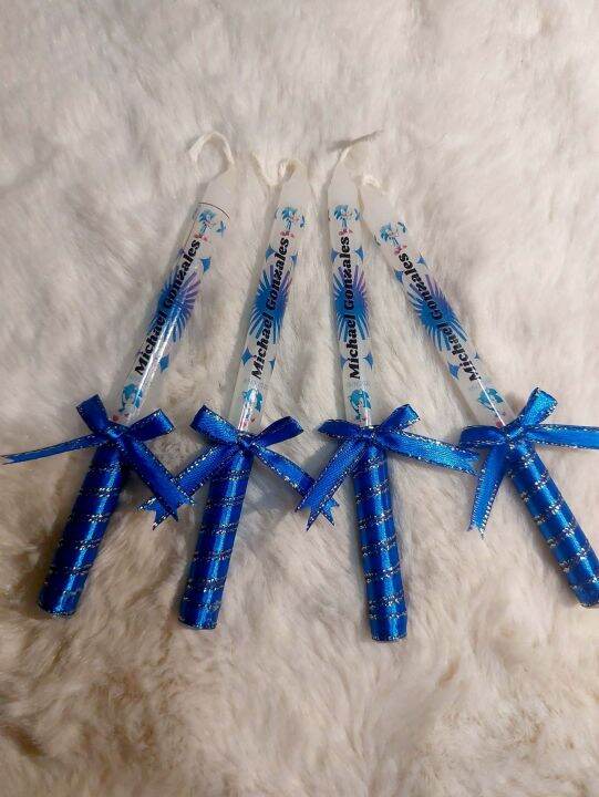 Size12cm Personalized Christening/Bday/Debut Candle | Lazada PH