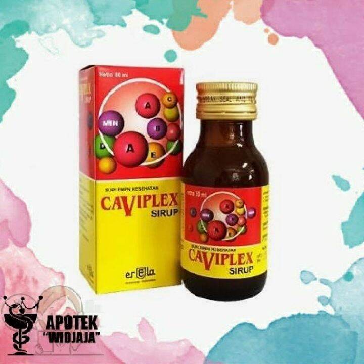 caviplex syrup syr sirup 60ml 60 ml multivitamin vitamin / botol ...