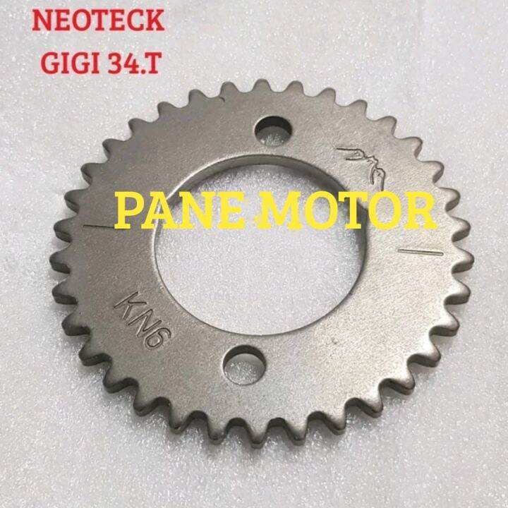 GEAR KETENG 34.T GIR GIGI SENTRIK TIMING TIGER OLD NEW MEGA PRO PRIMUS ...