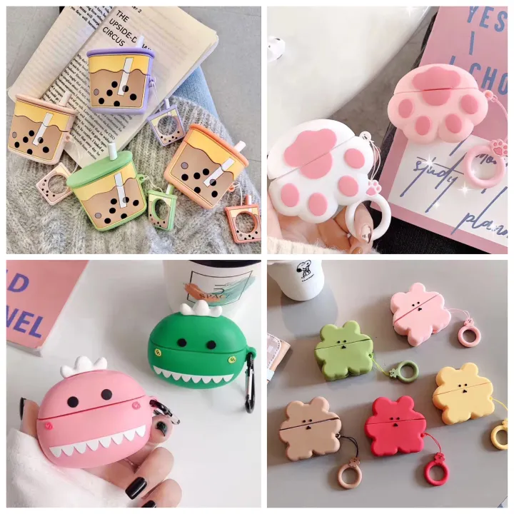 ปลอกป้องกันหูฟังบลูทูธไร้สายเหมาะสำหรับ MiniSO K66เคสซิลิโคนนิ่มลาย ...