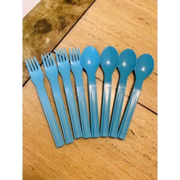 Tupperware cutlery (1 set 1 pcs spoon 1 pcs fork) | Lazada