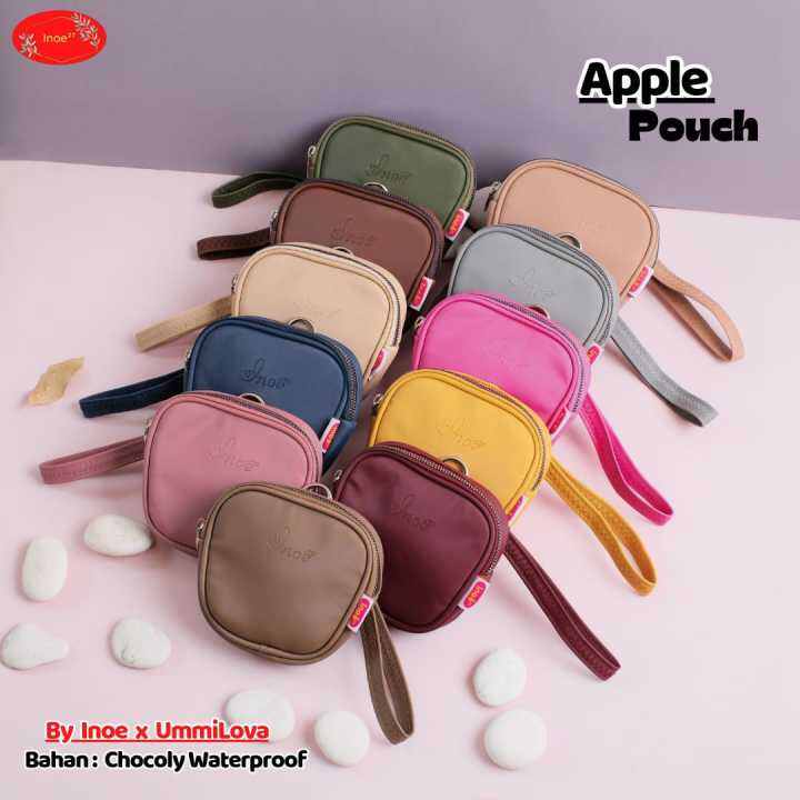 POUCH APPLE CHOCOLY DOMPET KOIN By INOE X UMMI LOVA | Lazada Indonesia