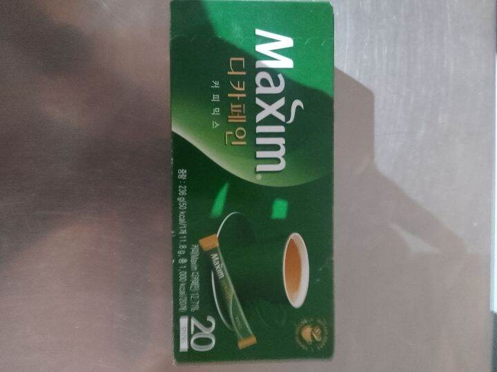 MAXIM DECAFFEINATED COFFEE MIX 236g PRODUCTS OF KOREA | Lazada PH