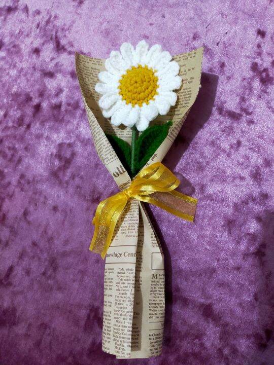 Crochet Daisy per piece | Lazada PH