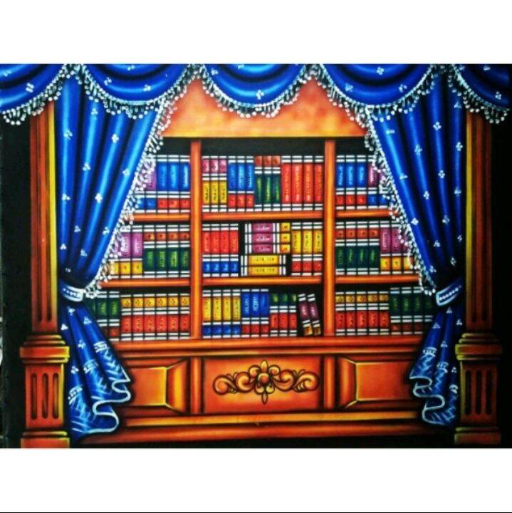 BACKGROUND WISUDA RAK BUKU BIRU | Lazada Indonesia