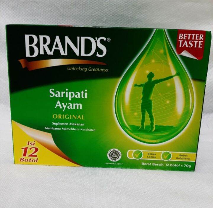 Brands Saripati Ayam Orginal 12 botol x 70gr | Lazada Indonesia