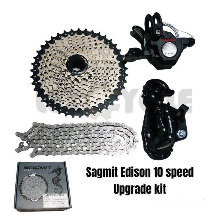 Sagmit Edison 10 Speed Upgrade kit upkit 2022 model for Mountain bike ...