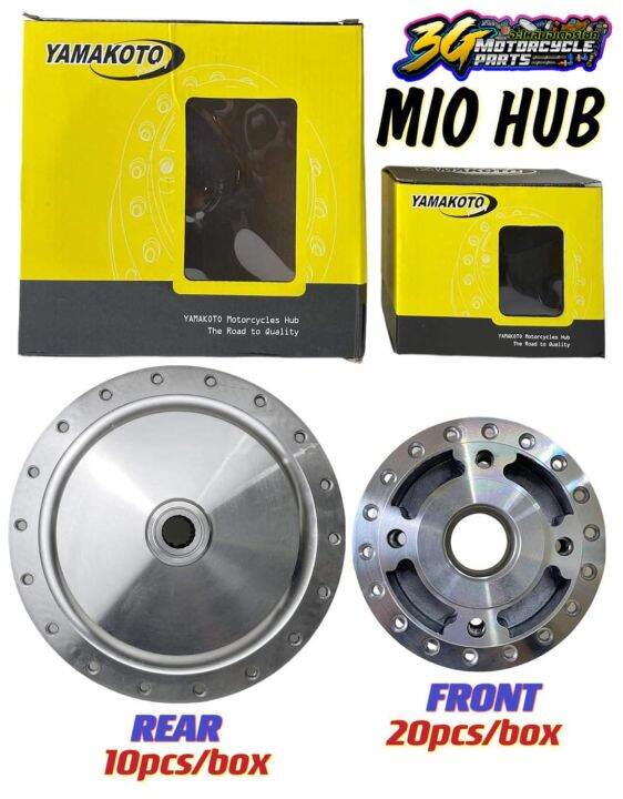 YAMAKOTO YAMAHA MIO/SPORTY HUB SET CHROME | Lazada PH