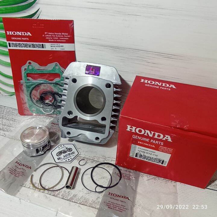 Blok Seher KYZ + Topset Honda Supra X 125 Helm In Injeksi Blade New 125 ...