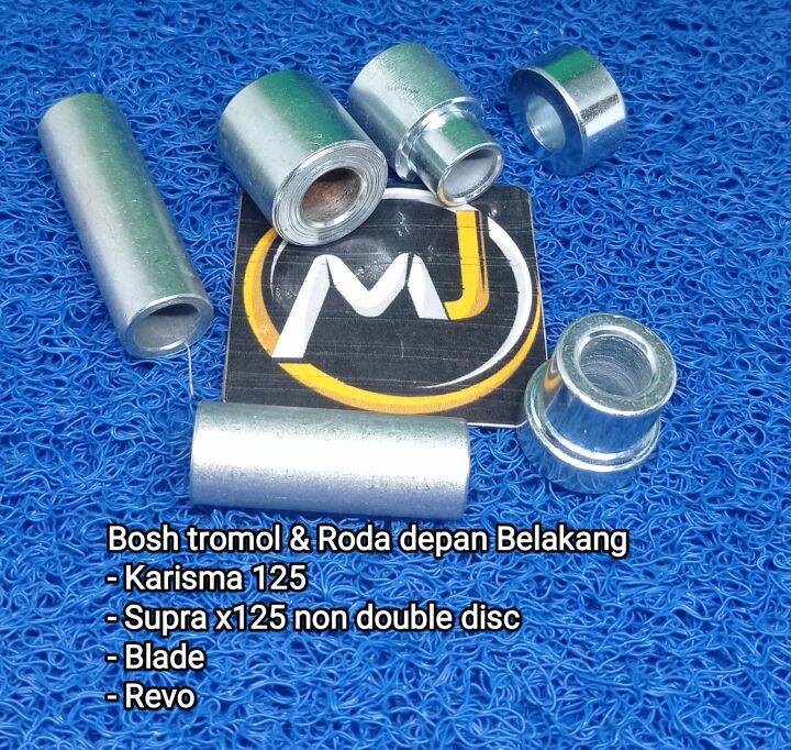BOS BOSH RODA DAN TROMOL DEPAN BELAKANG KARISMA BLADE REVO SUPRA X125 ...