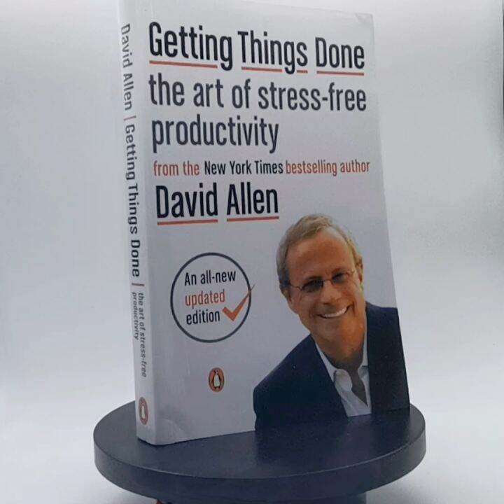 【หนังสือภาษาอังกฤษ】Getting Things Done The Art of Stress-Free Productivity by David Allen ...
