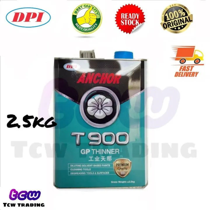 DPI 2.5KG T900 GP Thinner -Solvent/thinner paint/cat thinner/for motor ...