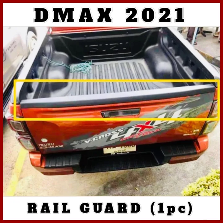 ISUZU DMAX 2021-2022 RAIL GUARD 1pc only (dmax accessories) | Lazada PH