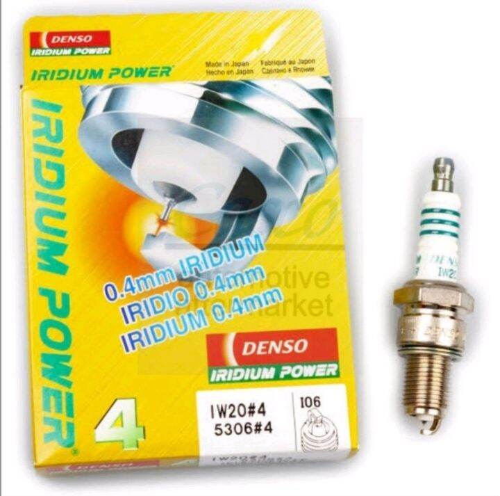 DENSO IW16/ IW20(4pc) Iridium Spark Plug for | Lazada PH