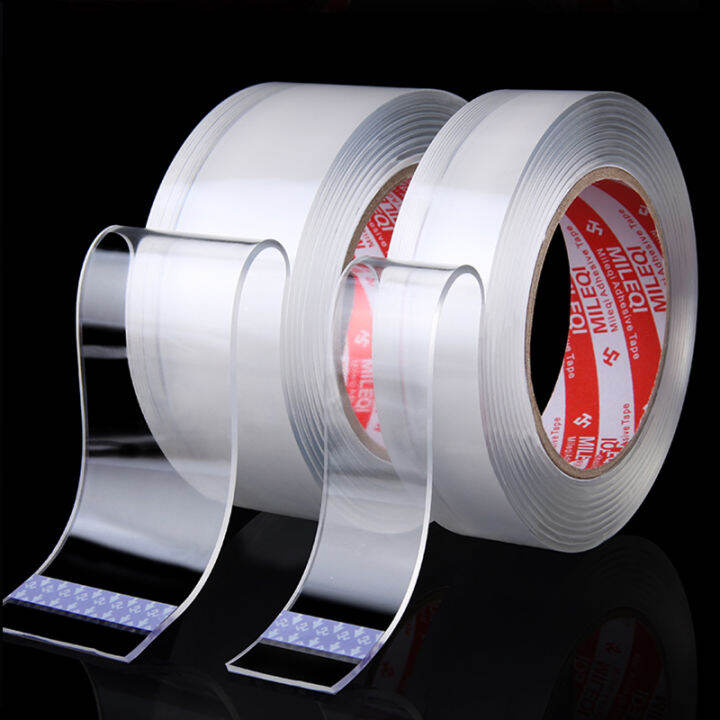 Double-Sided Adhesive Nano Tape Traceless Washable Removable Tapes COD ...