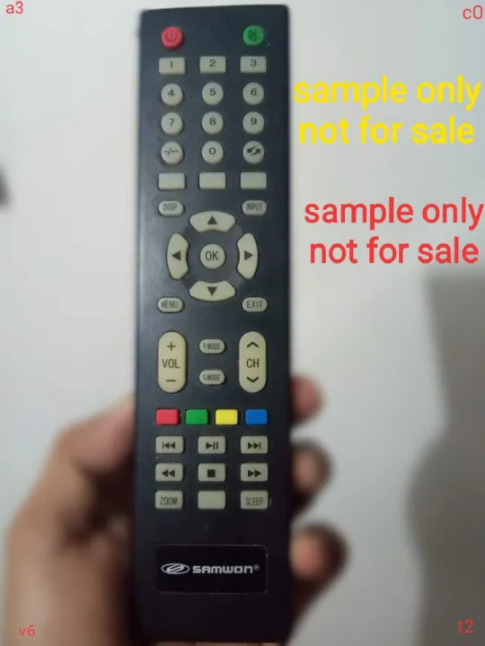 samwon led tv remote(universal)100% na gagana sa tv mo | Lazada PH