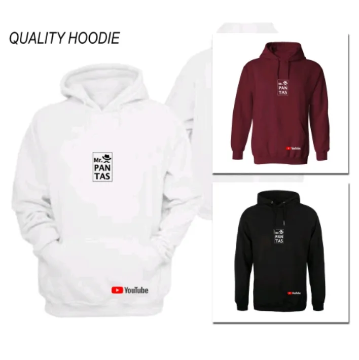 MR. PANTAS BOXED LOGO HOODIE JACKET UNISEX QUALITY PRINT | Lazada PH